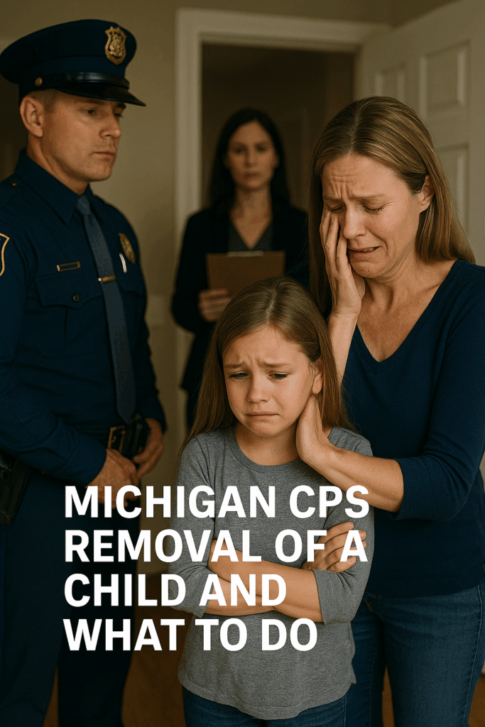 Michigan CPS Removal of a Child and What to Do - Michigan CPS Lawyer ...